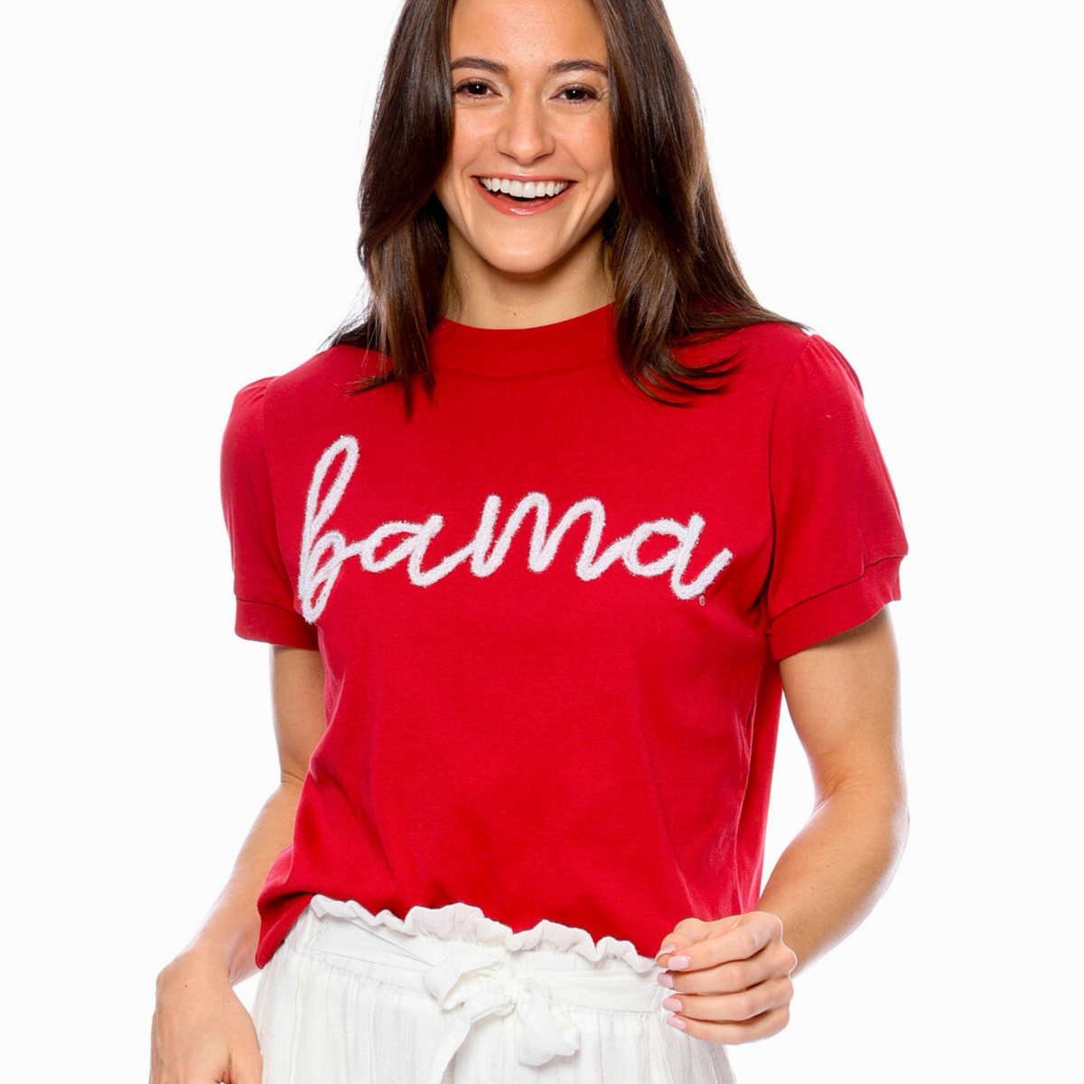 The Bama Glitter Script Short Sleeve – BuddyLove Clothing Label
