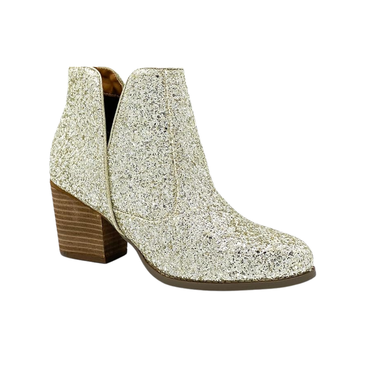 Fiera Glitter Booties in Gold – BuddyLove Clothing Label