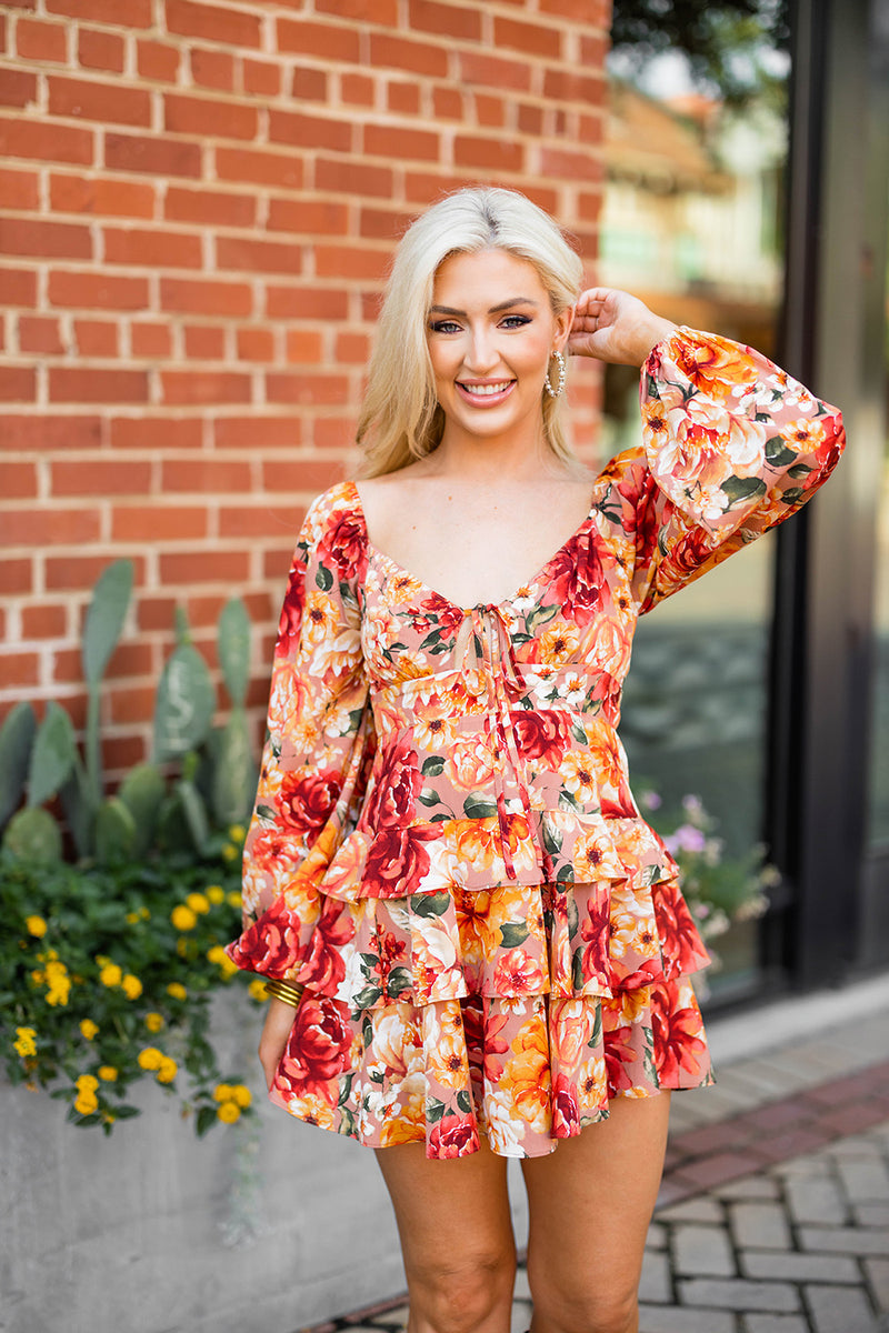 BuddyLove | Jodi Ruffle Mini Dress | Harvest – BuddyLove Clothing Label