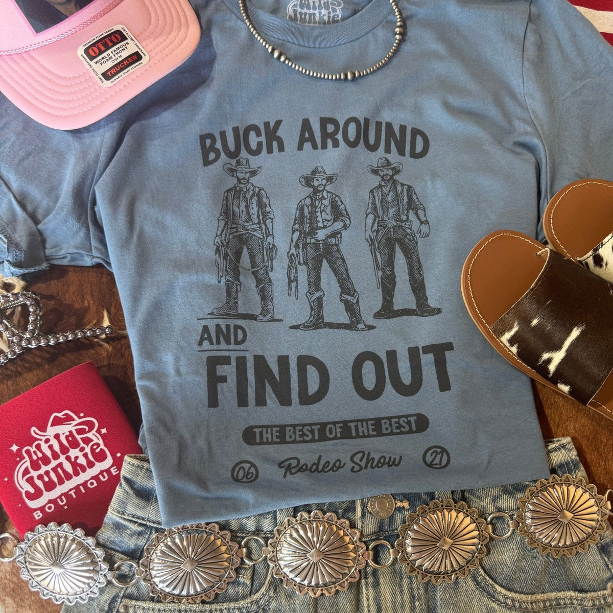Buck Around and Find Out Graphic Tee – BuddyLove Clothing Label