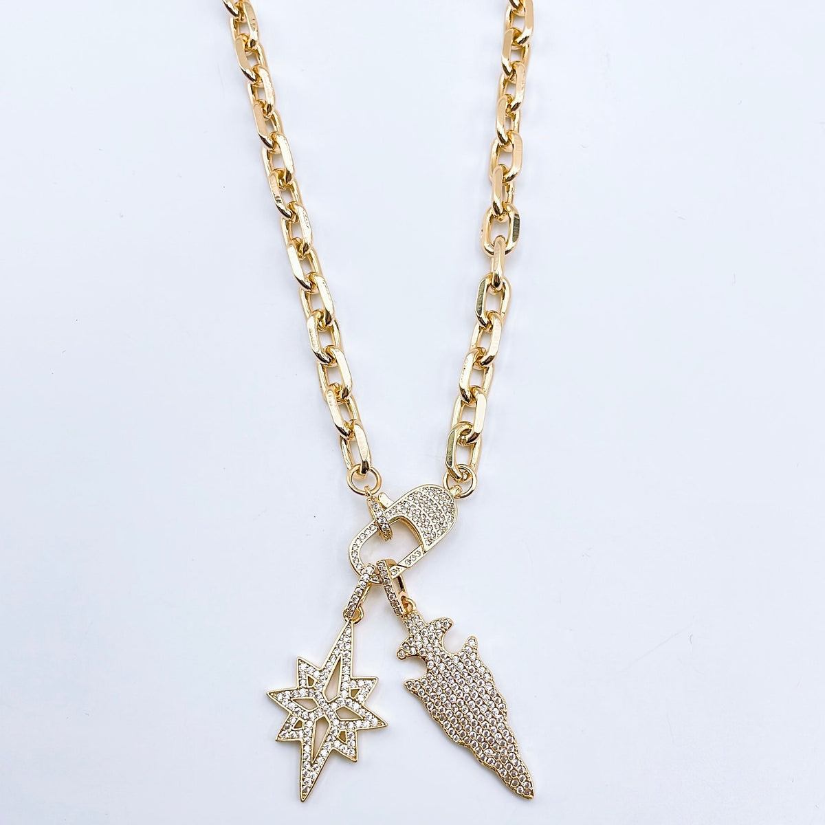 Arrow Starburst Gold Necklace – BuddyLove Clothing Label