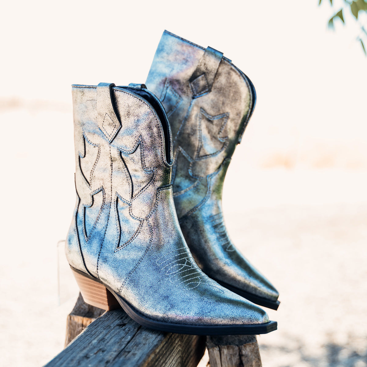 Jersey Metallic Boot in Silver – BuddyLove Clothing Label