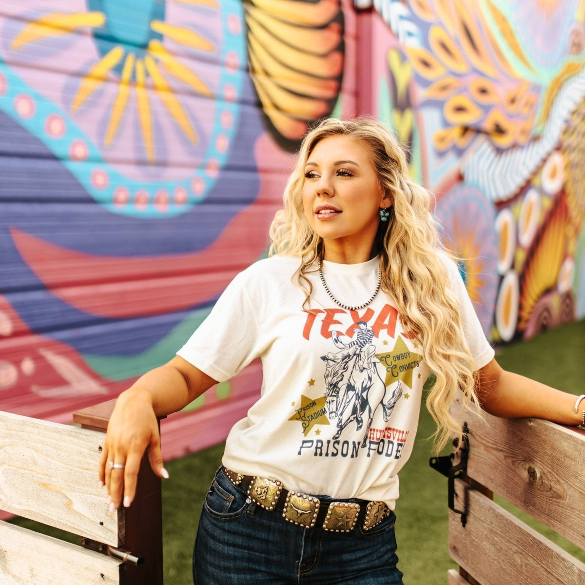 Texas Prison Rodeo Graphic Tee – BuddyLove Clothing Label