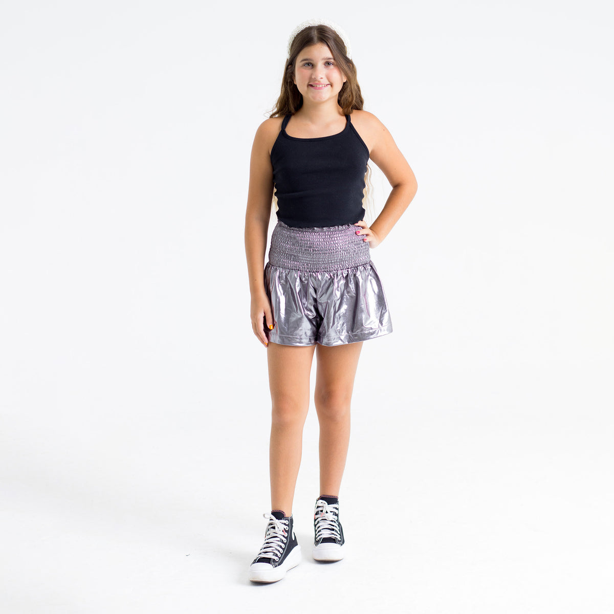 Eloise Steel Tween Shorts – BuddyLove Clothing Label